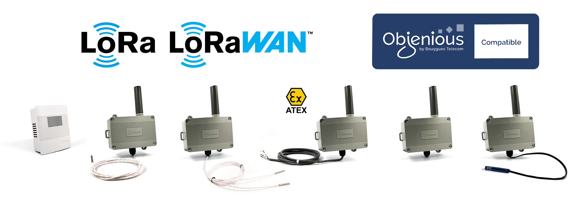 Our new range of LoRa LoRaWAN products certified by Objenious network ...